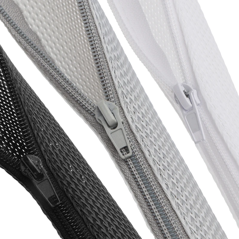 Flexible-Nylon-Wire-Cord-Hider-Cable-Management-Organizer-1M-Zipper ...