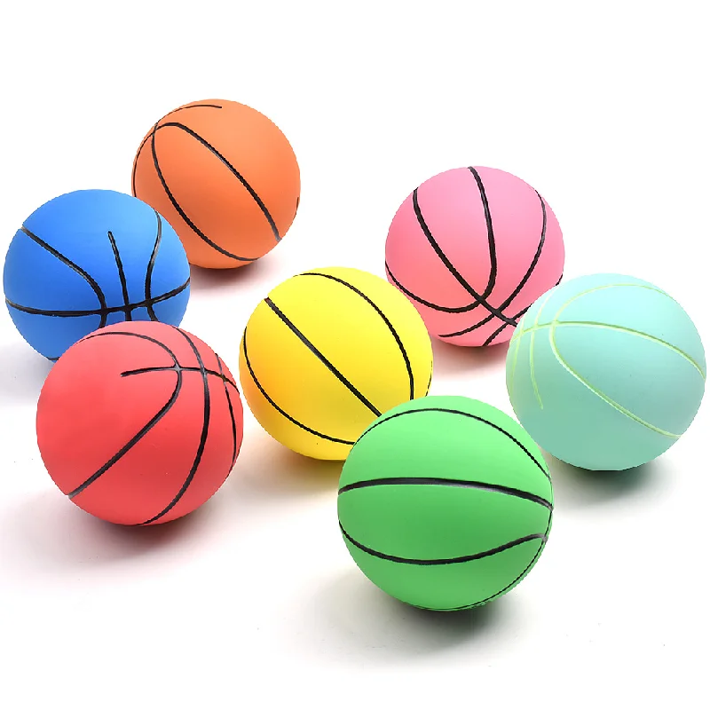 6cm-High-Elastic-Mini-Rubber-Small-Basketball-Hollow-Bouncy-Ball-Stress ...
