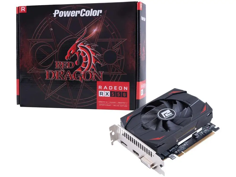 Power Color Radeon RX 550 Video Card - AliExpress 7