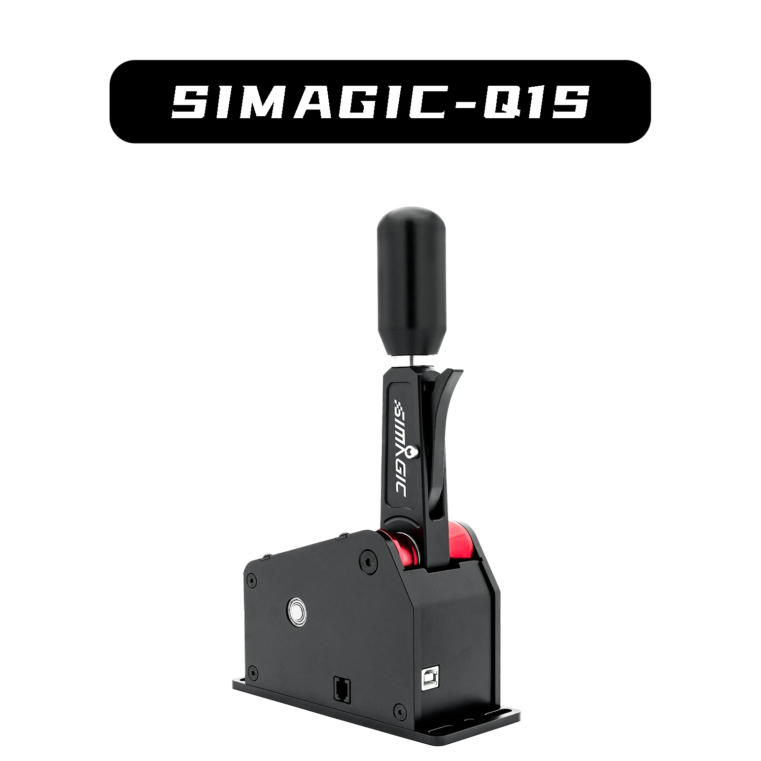 Simagic Q1S 순차 시프터 스타 기어 시프트, 부드럽고 단단한 느낌, 조정 가능한 레이싱 시뮬레이터, 스티어링 휠 ...