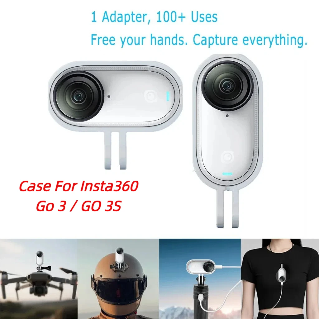 For Insta360 Go 3 / GO 3S Thumb Camera Magnetic Quick Release Case ...