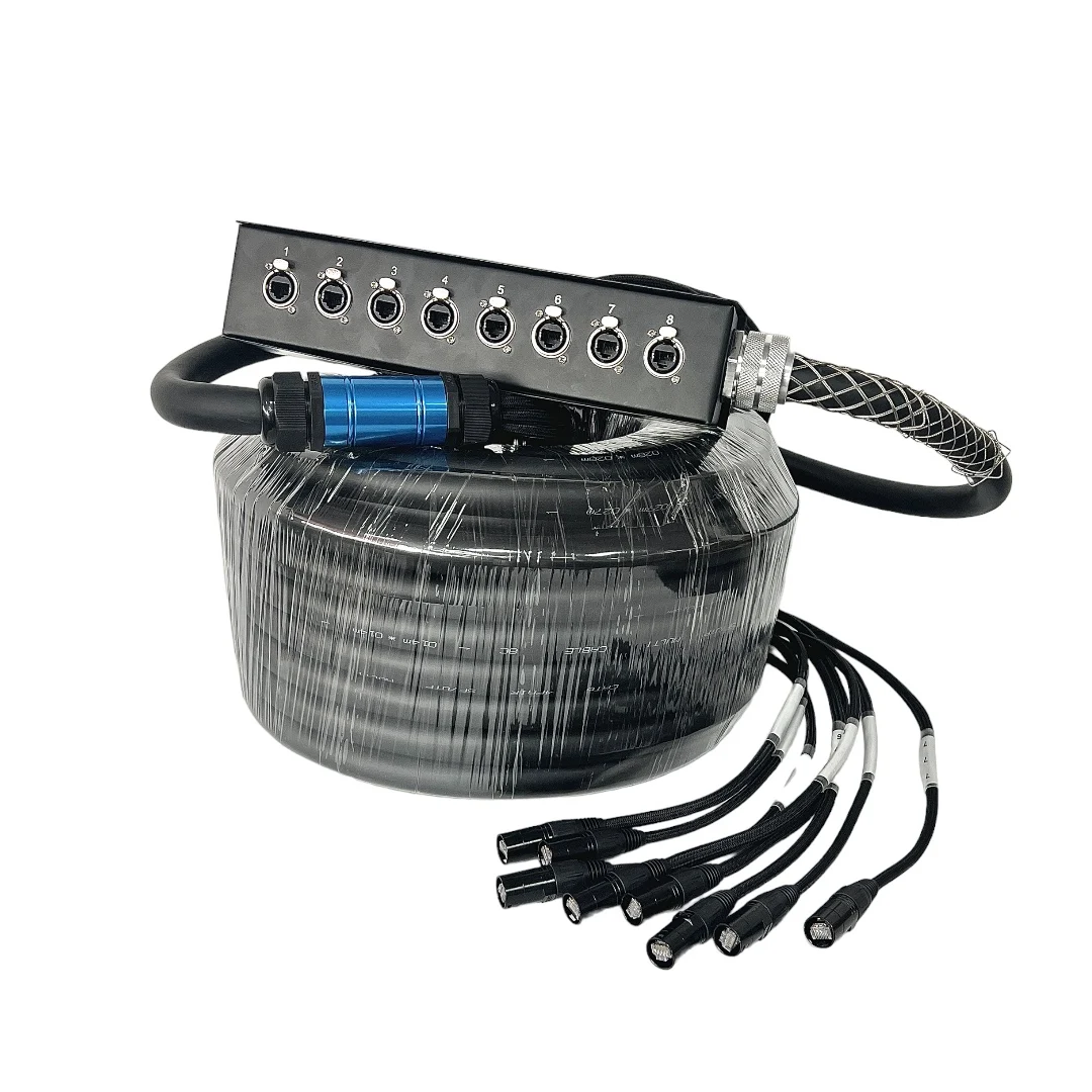 8-Channel-Snake-Cable-CAT6-Oxygen-Free-Copper-Network-Cable-Dual ...