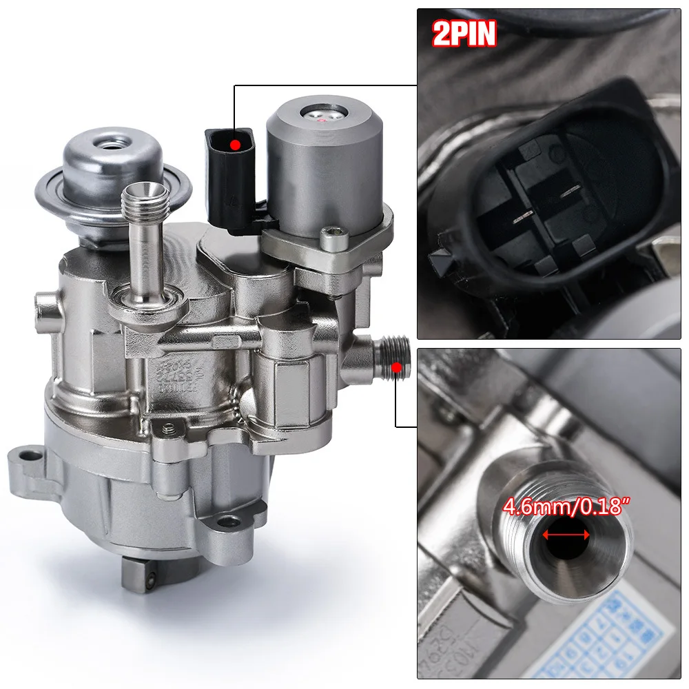 Wooeight 1Pc High Pressure Fuel Pump For BMW E60 E90 E92 F10 N54 N55 ...