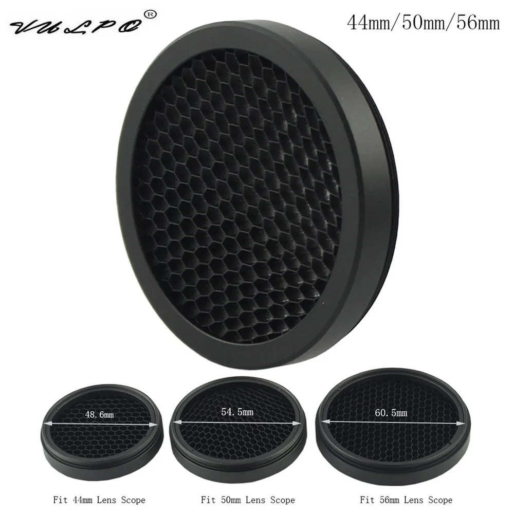 VULPO Tactical Scope Accessories KillFlash Lens Caps Sunshade Mesh ...
