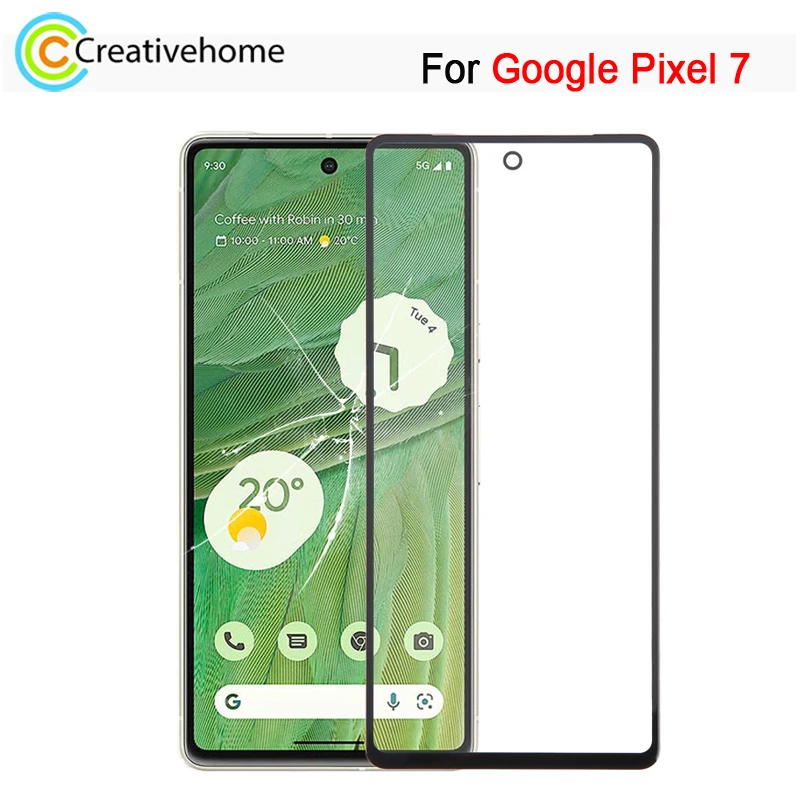 For-Google-Pixel-7-Front-Screen-Outer-Glass-Lens-Panel-Replacement-Part ...
