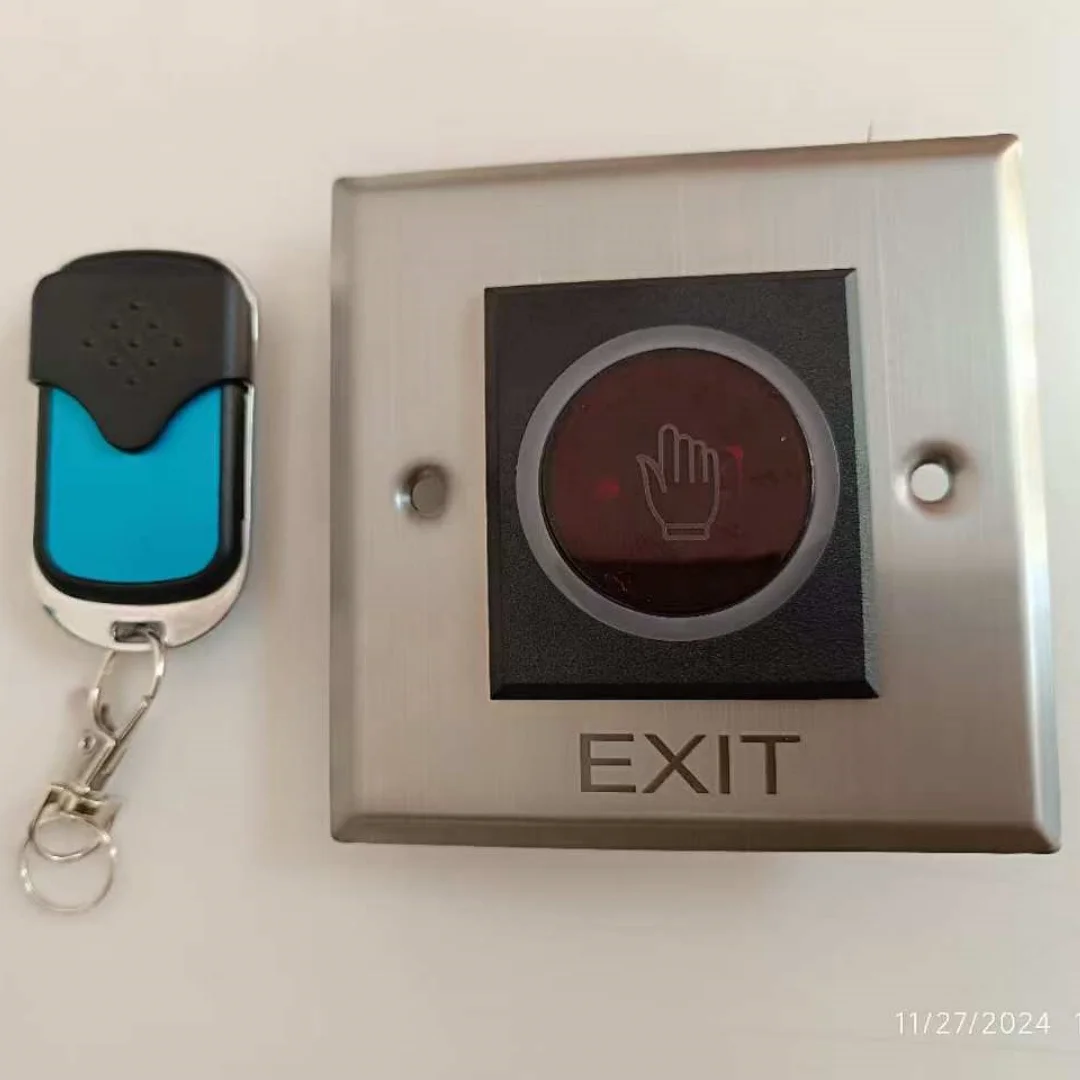 No Touch Wall Exit Switch Access Touchless Door Release Contactless 12v ...