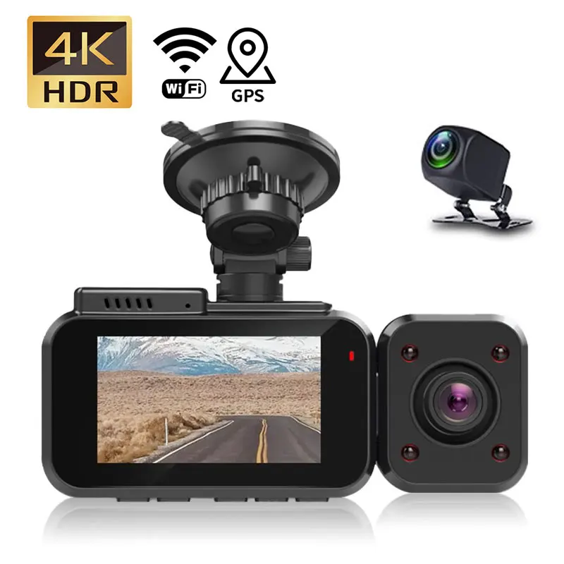 4K-HDR-Dash-Cam-Built-in-GPS-WiFi-Dual-Lens-1080P-Car-Camera-Super ...
