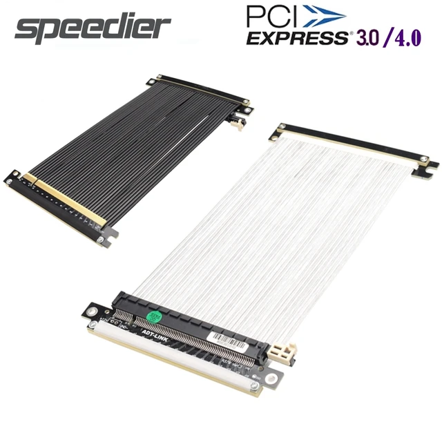 Mini Chassis PCIe X16 Riser Cable Gen4 RTX4090 3090, 47% OFF