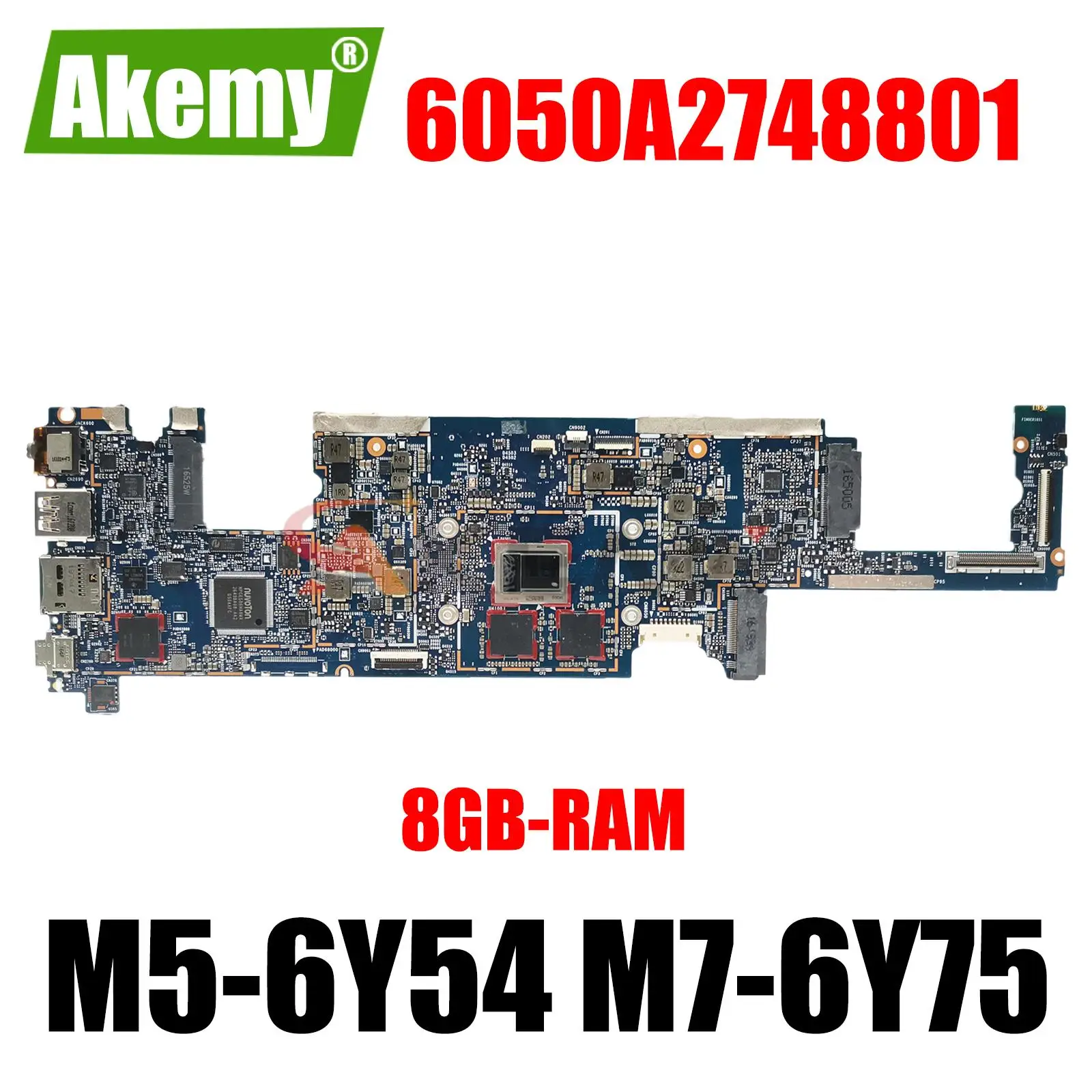 6050A2748801-For-HP-Elite-x2-1012-G1-Laptop-motherboard-M5-6Y54-M7-6Y75 ...