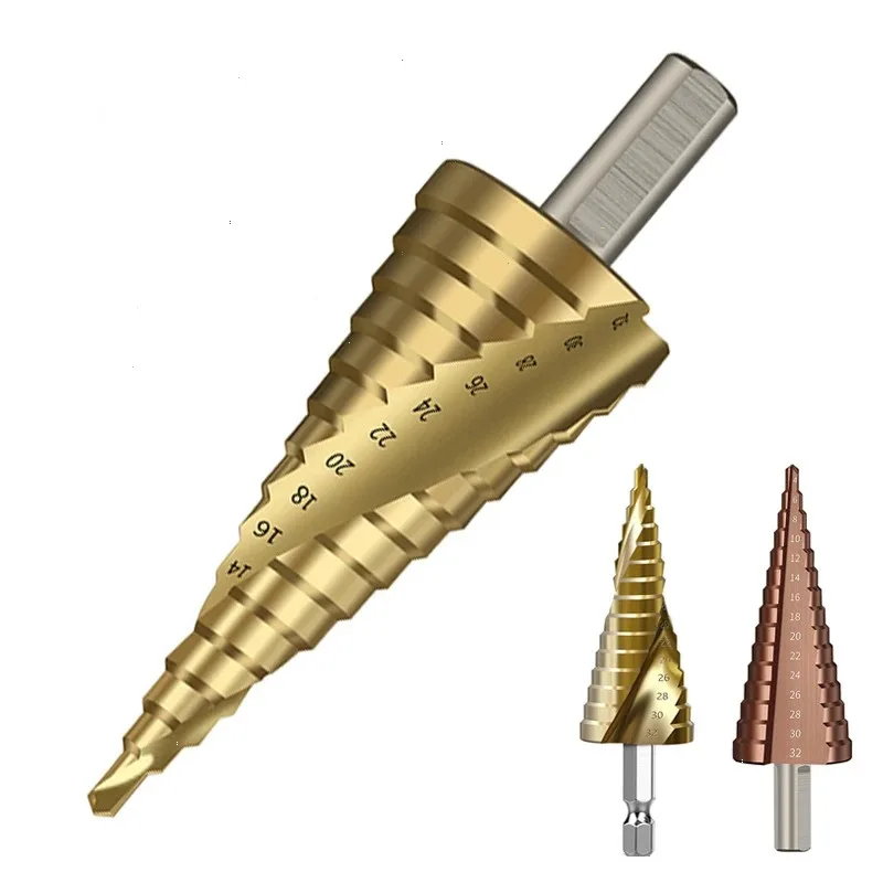 1pc Step Drill Bit Sharpener For Metal Drills Bits Stage Multifunction ...
