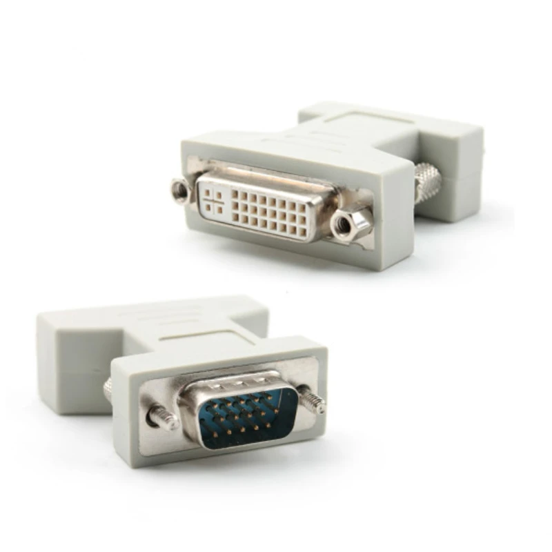 15pin-D-sub-Vga-Male-To-Dvi-24-5-Female-Adapter-Connector-15p-Needle ...