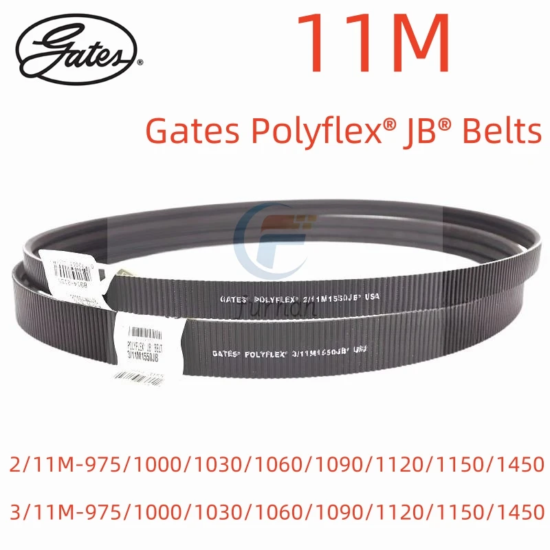Gates-Polyflex-JB-Belts-2-11M-and-3-11M975JB-1000JB-1030JB-1060JB ...
