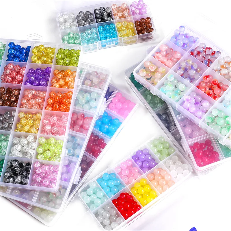 24-Colors-8mm-Crystal-Beads-Bracelets-Making-Kit-480Pcs-Jewelry-Making ...