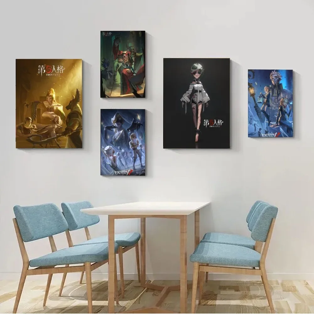 Identity-V-Game-Cover-Poster-Kraft-Club-Bar-Paper-Vintage-Poster-Wall ...