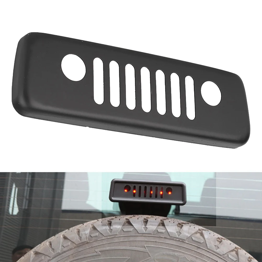 Auto Tail 3rd Brake Light Cover Rear High Brake Lamp Frame Trim Sticker ...