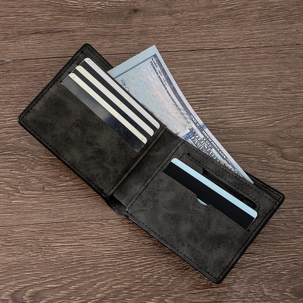 New-Fashion-Vintage-PU-Leather-Men-s-Wallet-with-Coin-and-Card-Bag ...