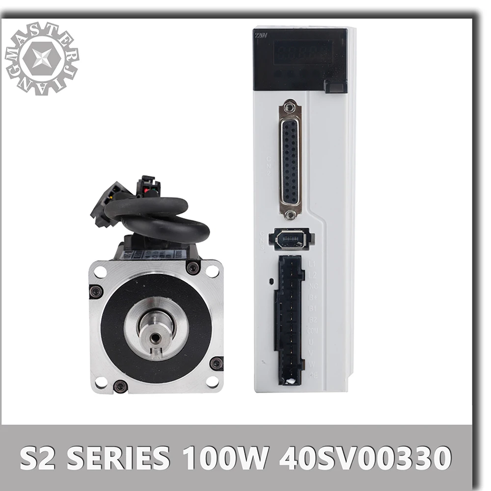 Servo motor da C.A., S2-SVD15, 100W, 40SV00330, 110V-220V, 3000RPM ...