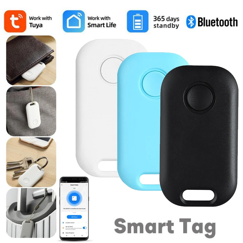 Mini-Smart-Tag-Wireless-Tracking-Device-GPS-Tracker-Keychain-Anti-Lost ...