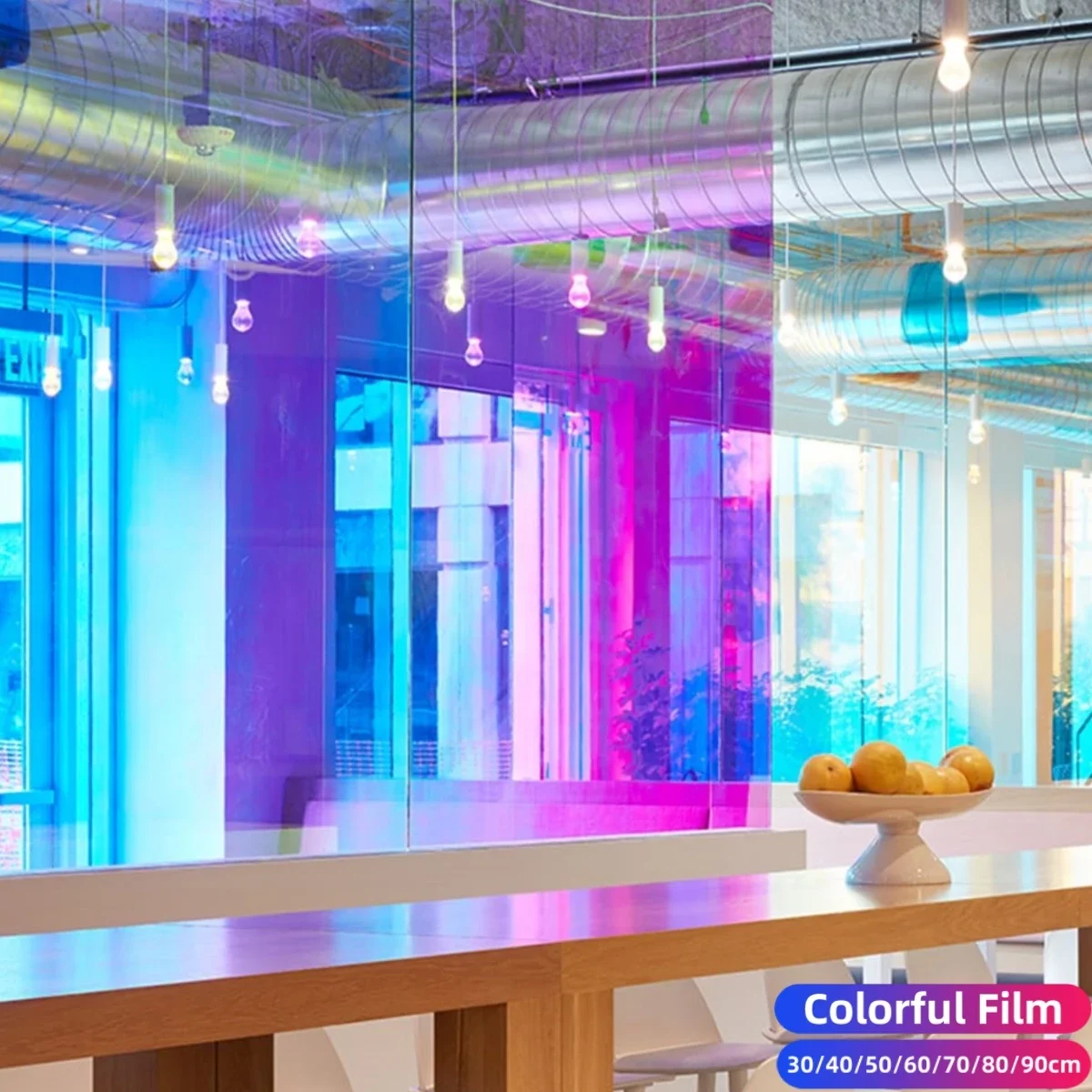 Rainbow-Color-Dichroic-Window-Film-for-Home-Decoration-Self-Adhesive ...