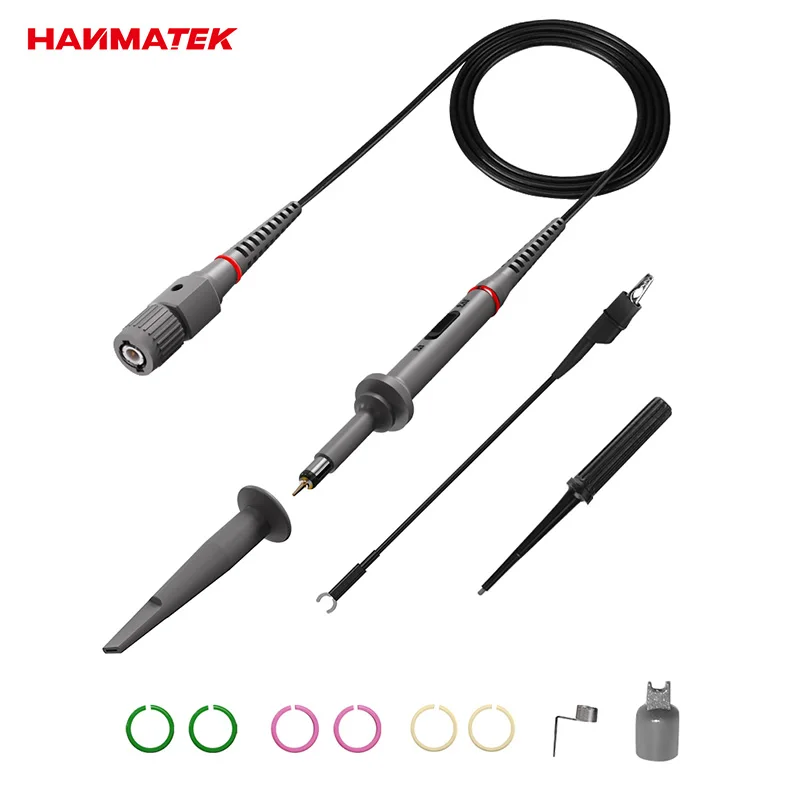 Hanmatek-Passive-BNC-Oscilloscope-Probe-Kit-60-100MHz-1X-10X-High ...