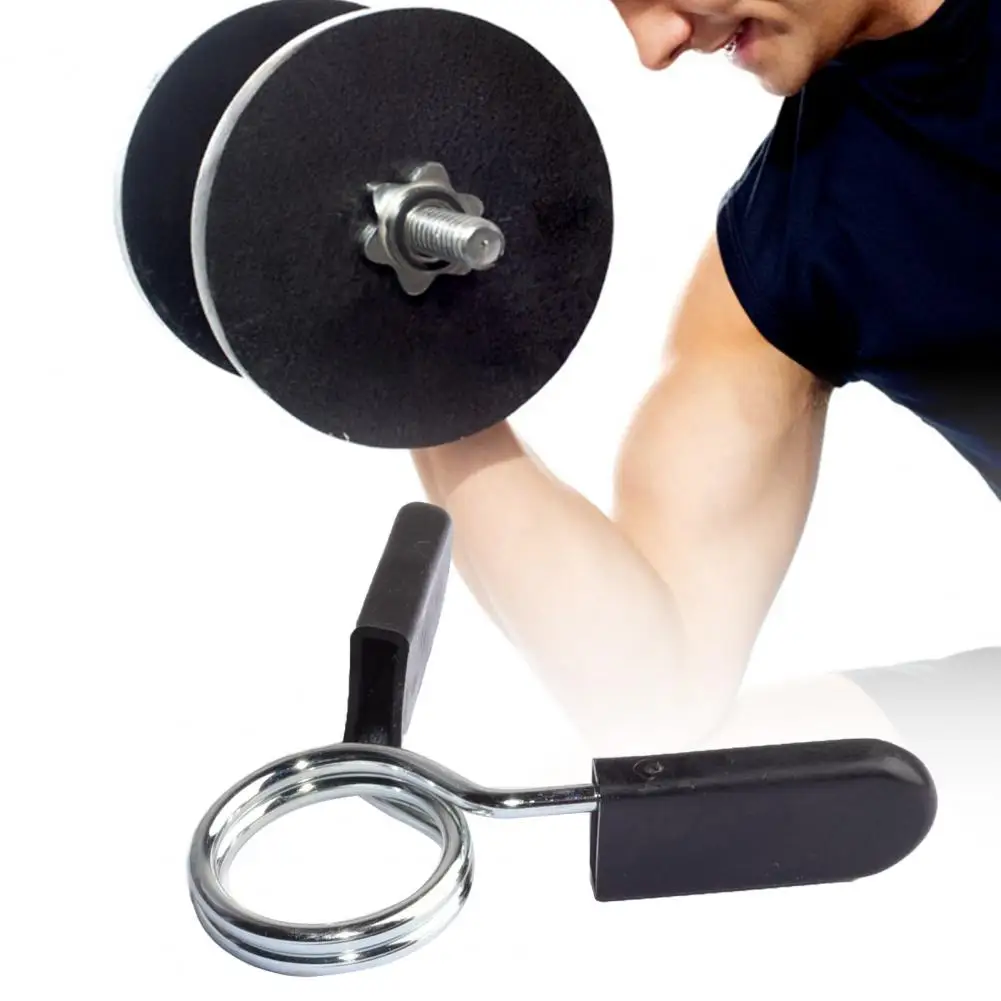 1-Pair-Barbell-Bar-Clamps-Clips-Barbell-Dumbbell-Bar-Collars-Weight ...