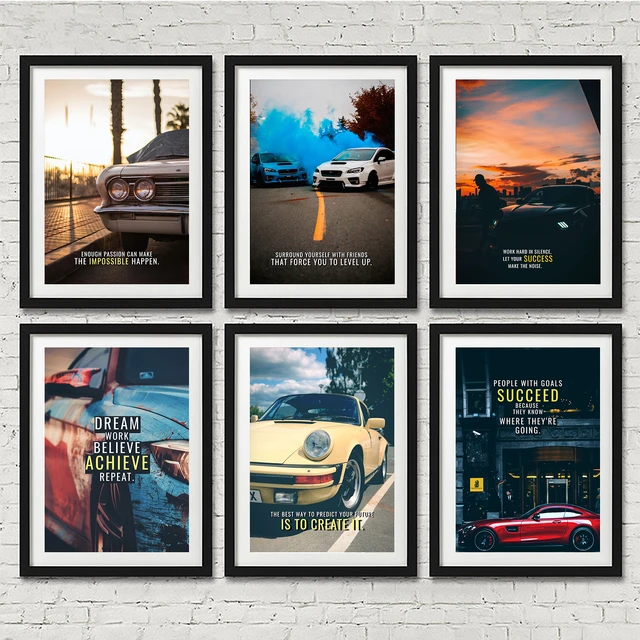 Success Poster Cars