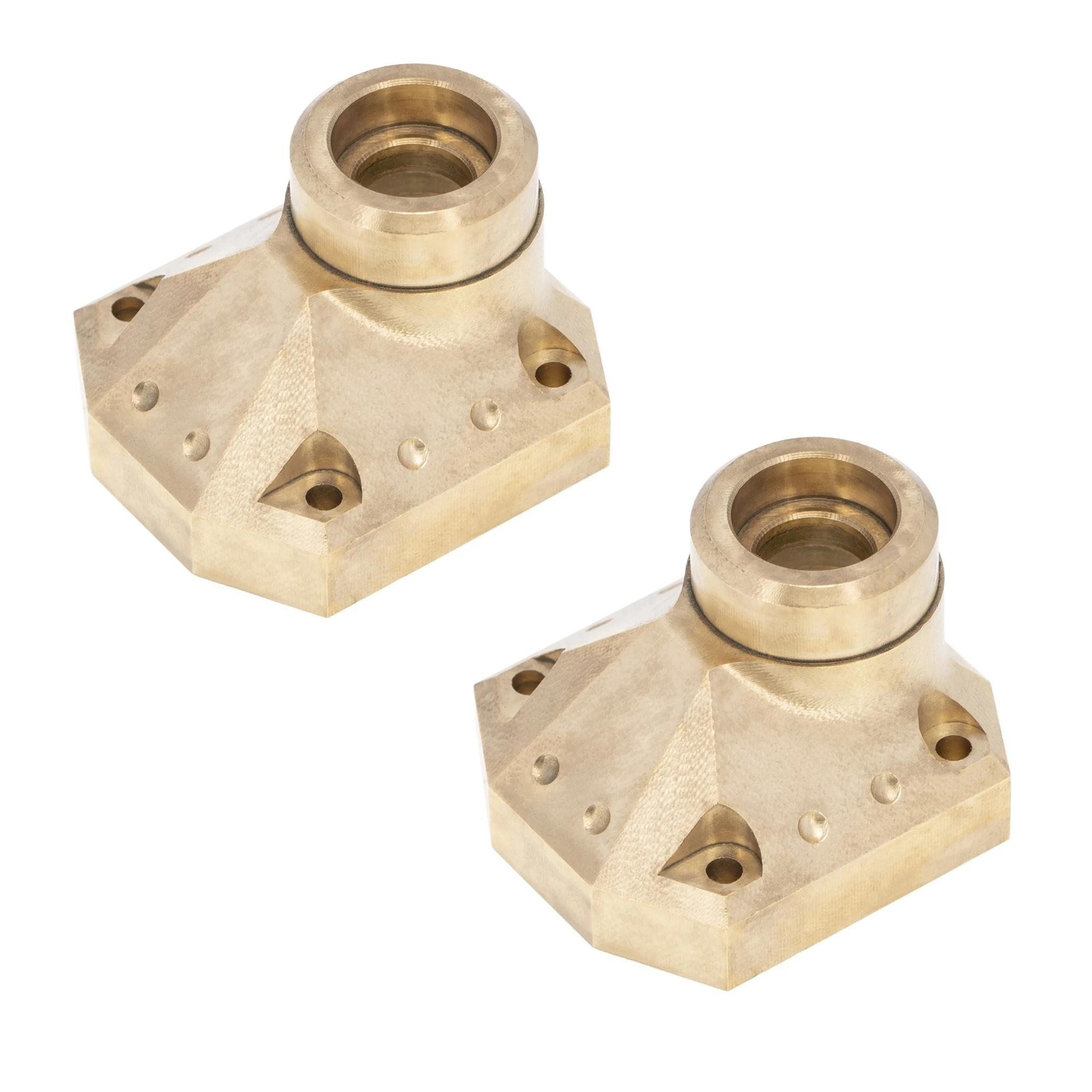 57g CNC Brass Front Rear Axle Differential Cover Diff Cover for Axial ...