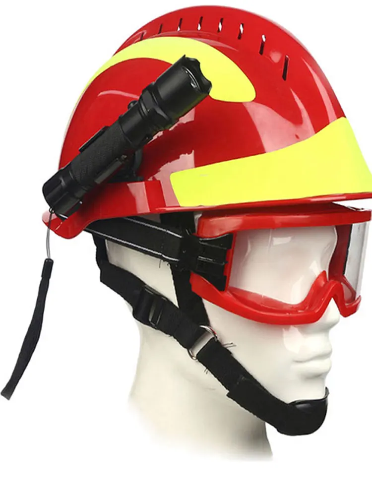 F2-Safety-Rescue-Helmet-Emergency-Rescue-Fire-ABS-helmet-With-Headlamp ...