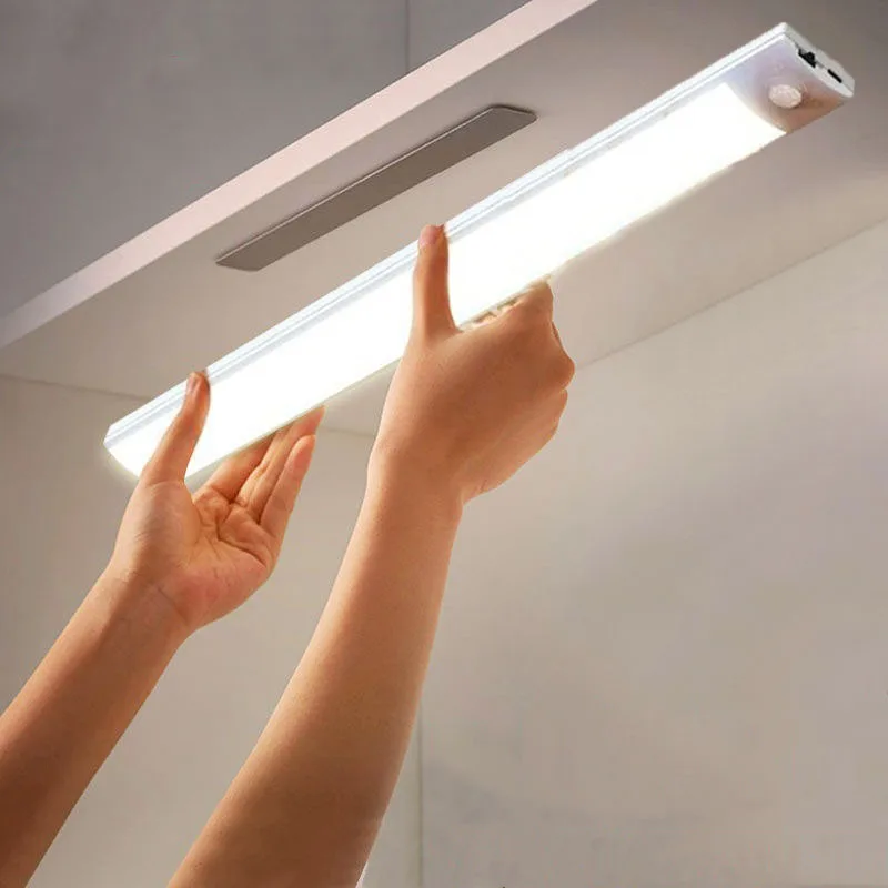 Ultra-Thin-USB-Rechargeable-LED-Light-Under-Cabinet-Lighting-PIR-Motion ...