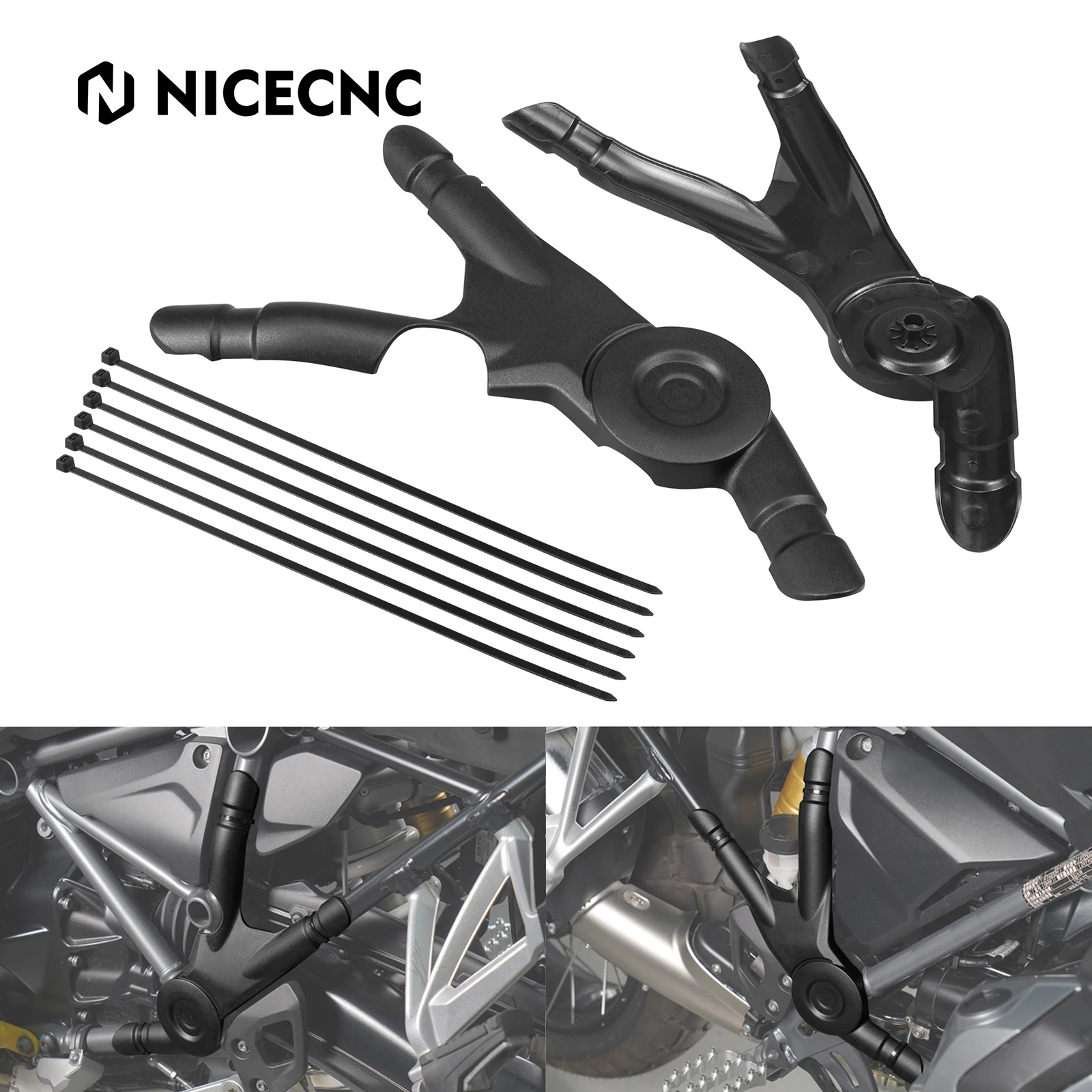 For-2018-2024-BMW-R1250GS-Adventure-Frame-Protection-Cover-Wrap-for-BMW ...