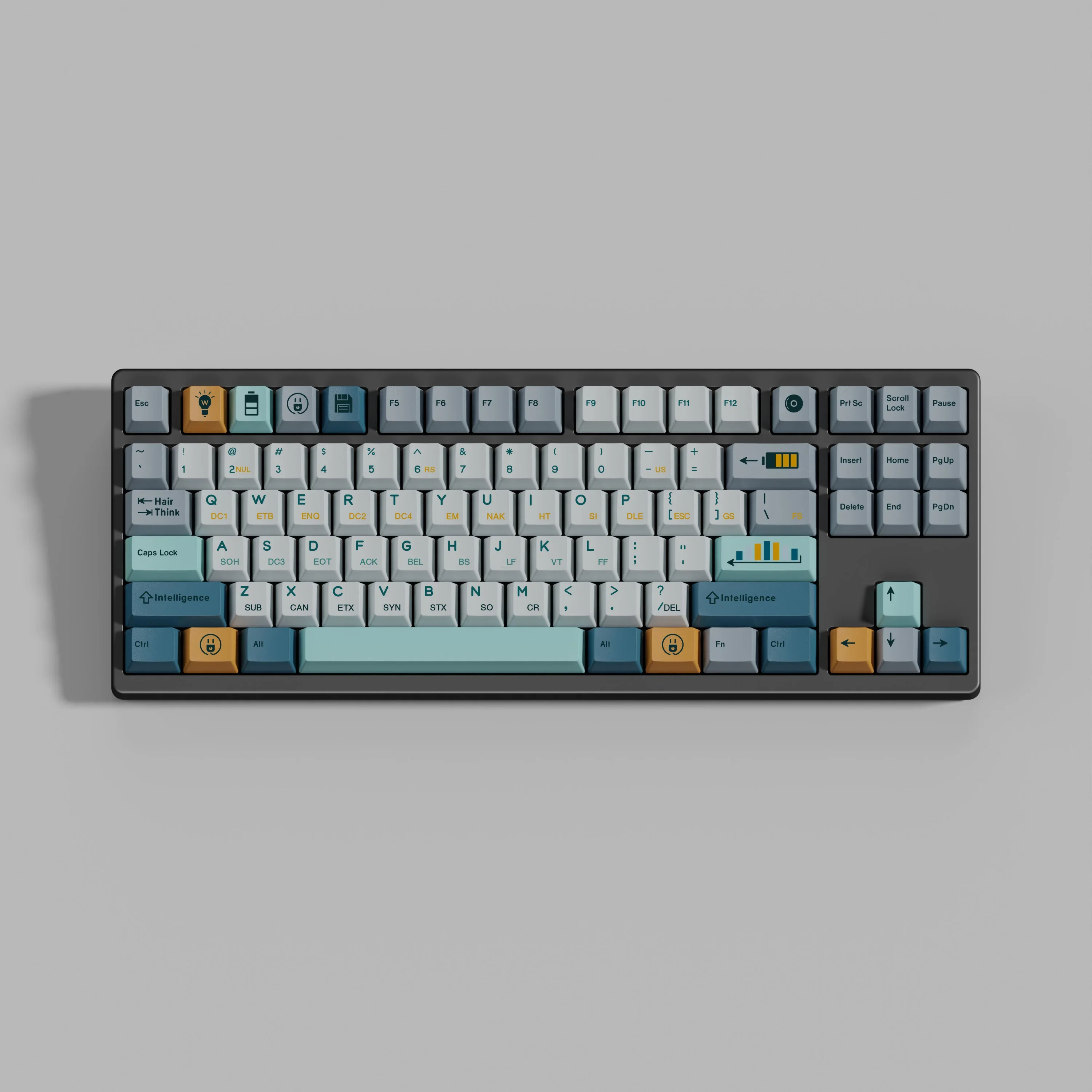 DMK-158-keys-Retro-Evolve-Cherry-Profile-Keycaps-Dye-Sub-PBT-Material ...