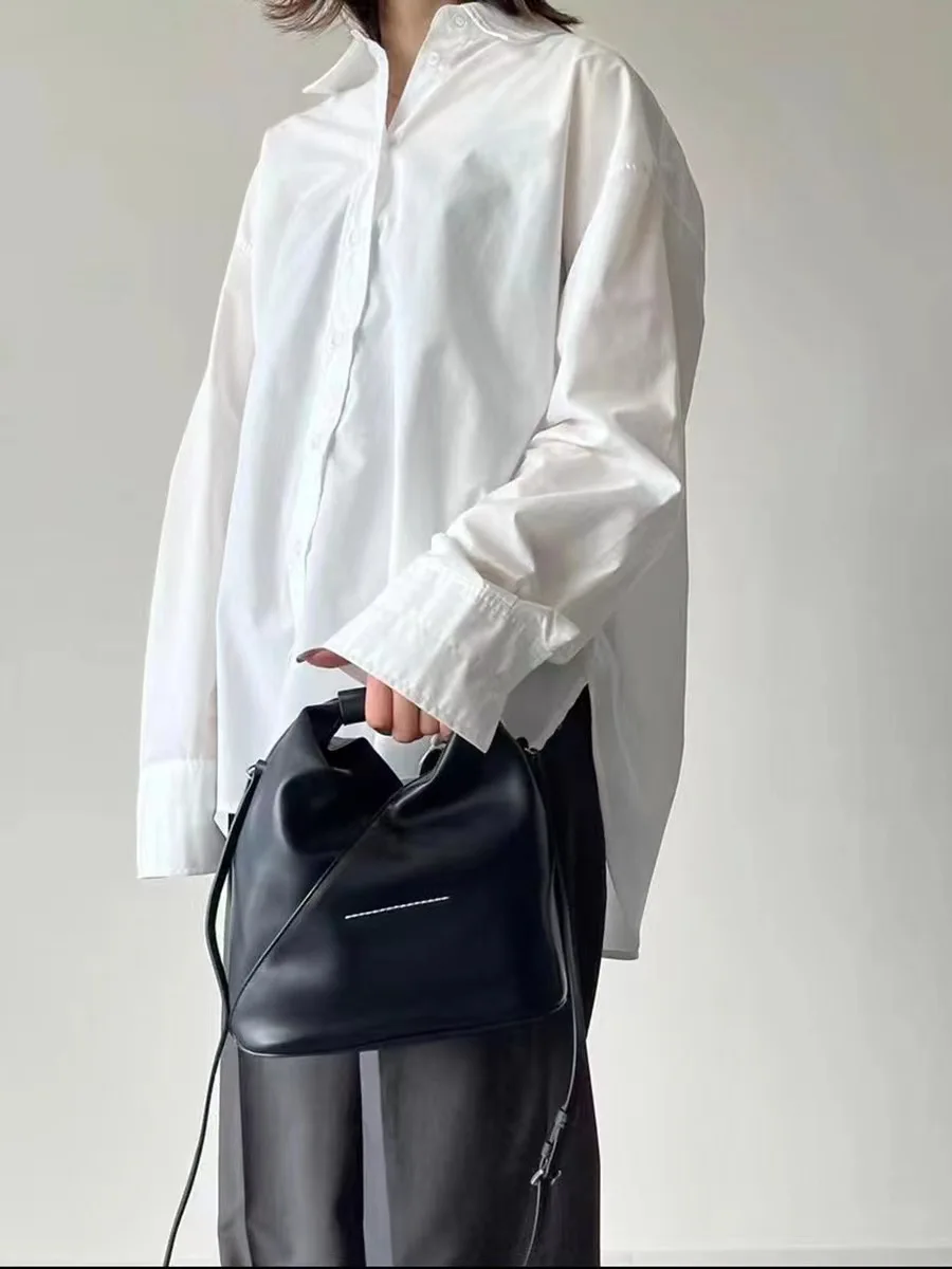 Dise-o-de-nicho-de-lujo-cl-sico-Mini-bolso-triangular-de-cuero-genuino ...