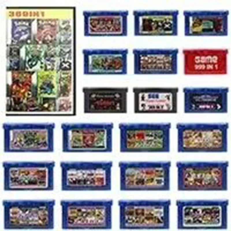 32-Bit-Video-Game-Console-Card-Series-GBA-Game-Cartridge-12-IN-1-369-IN ...