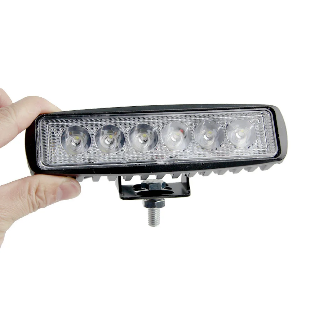 Projecteur universel de voiture 12V 18W 6led, éclairage de travail ...