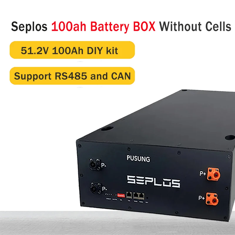 Seplos MASON DIY Battery Case 24V/48V 16S LiFePO4 Battery, 56% OFF