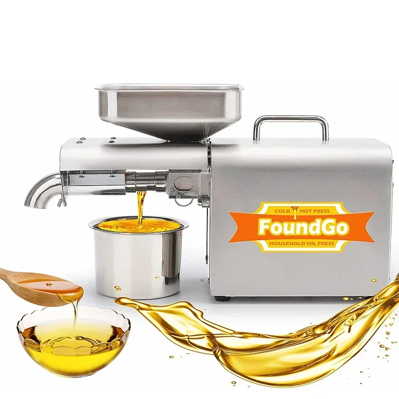 Machine-de-presse-huile-automatique-petit-moulin-huile-bon-march ...