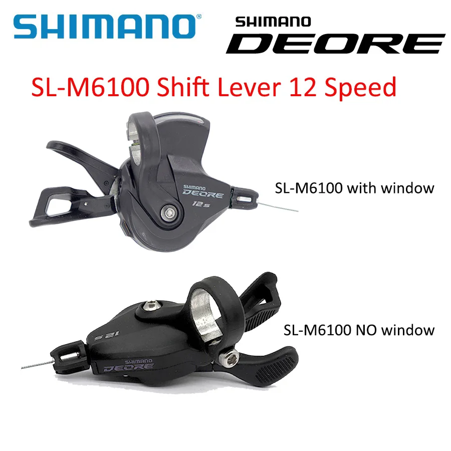 SHIMANO DEORE M6100 12 speed Shift Lever mountain Bike Shifter ...