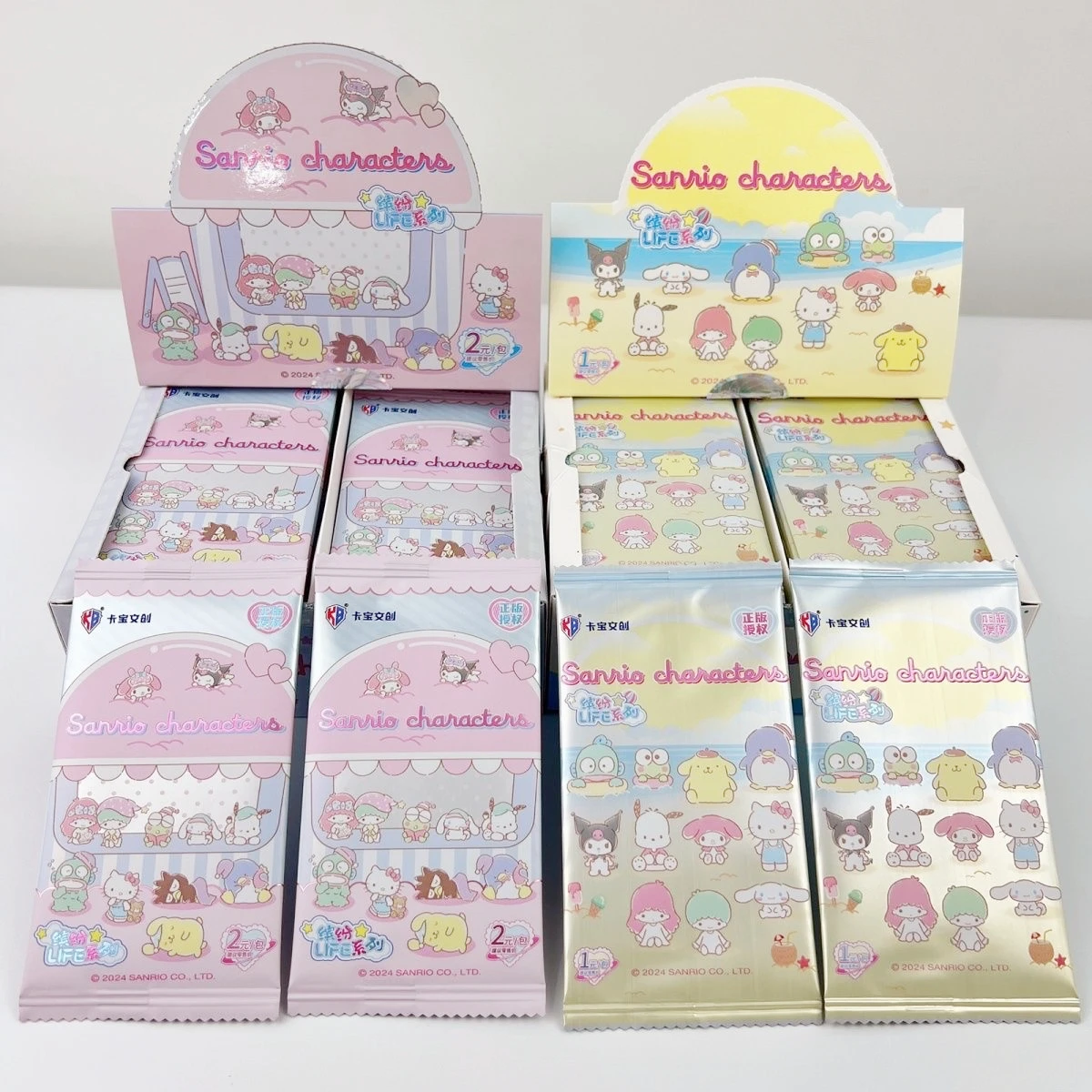 Sanrio Shining Card Cartoon Hello Kitty Kuromi My Melody Cinnamoroll ...