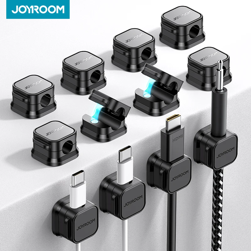 Joyroom-12-6-3-Pcs-Magnetic-Cable-Clip-Cable-Holder-Adhesive-Wire ...