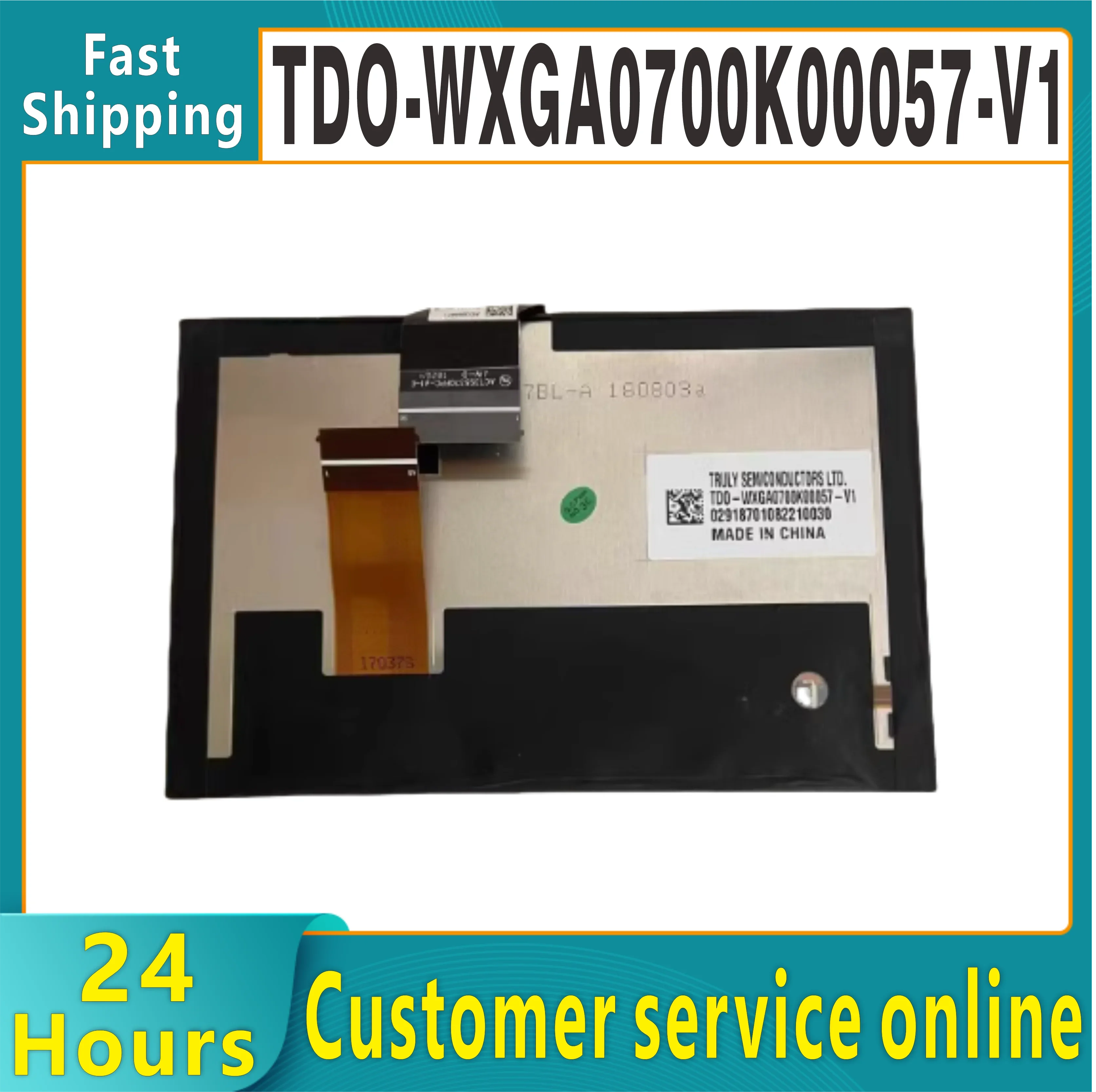 Original Screen Truly Lcd Screen Tdo-wxga0700k00057-v1 Tdo ...