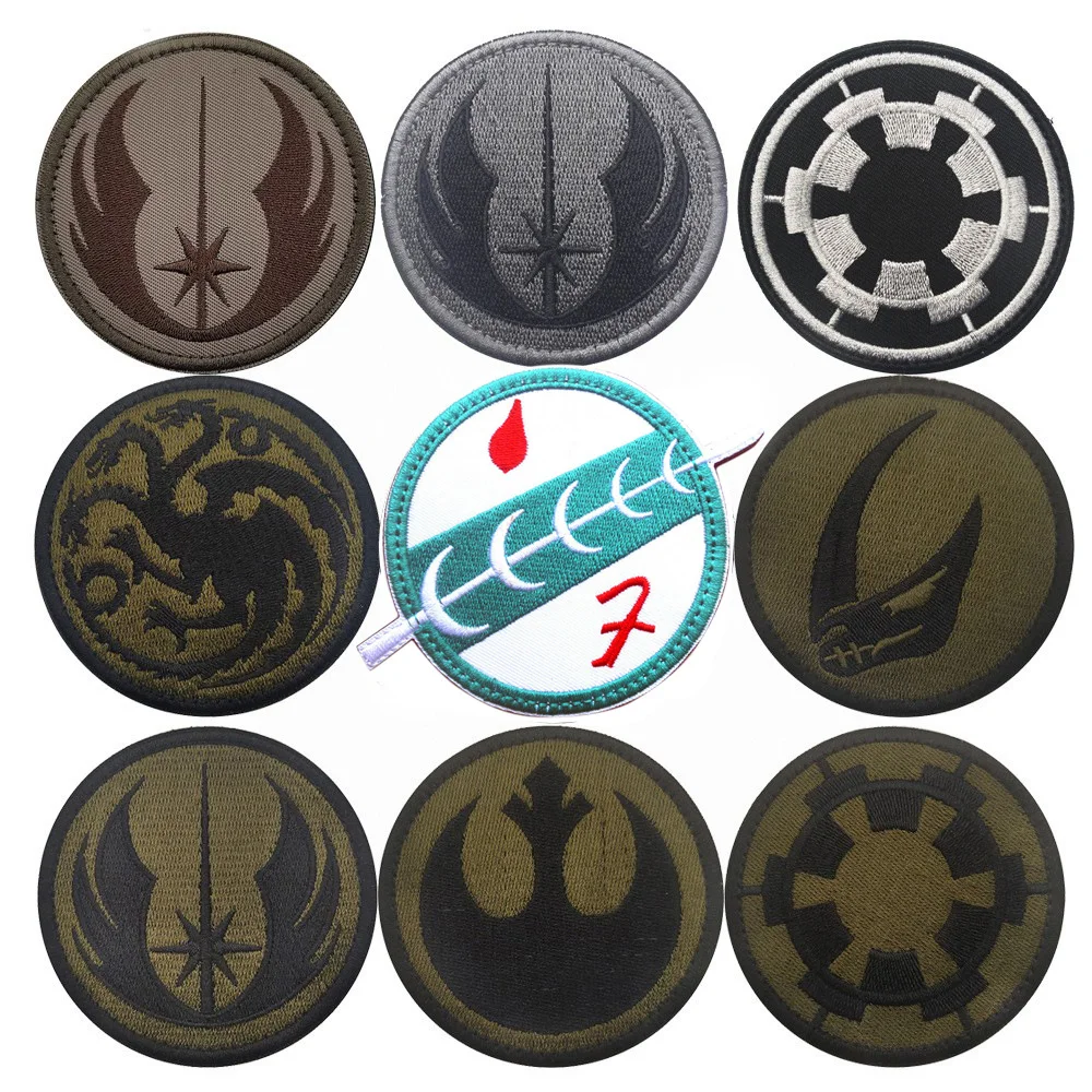 Brazalete-m-gico-bordado-pedido-Jedi-cazador-de-recompensas-Cresta-de ...