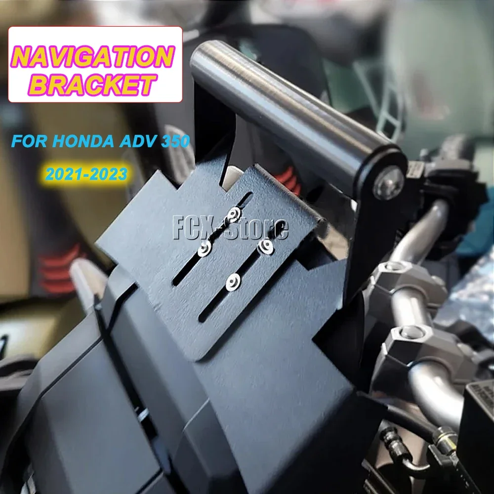 Phone-Holder-Front-Bracket-Windshield-Navigation-Bracket-Motorcycle-GPS ...