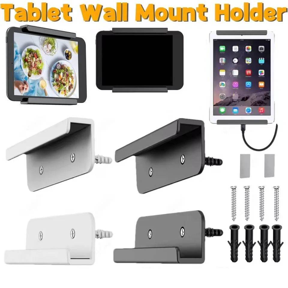 Universal Tablet Wall Mount for IPad/iPhone/Samsung/Kindle Tablet Stand ...