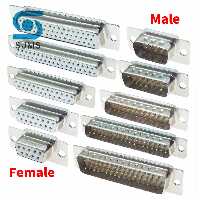 D-SUB-HDB-DB9-DB15-DB25-DB26-DB37-DB44-DB50-Connector-VGA-Serial-Port ...