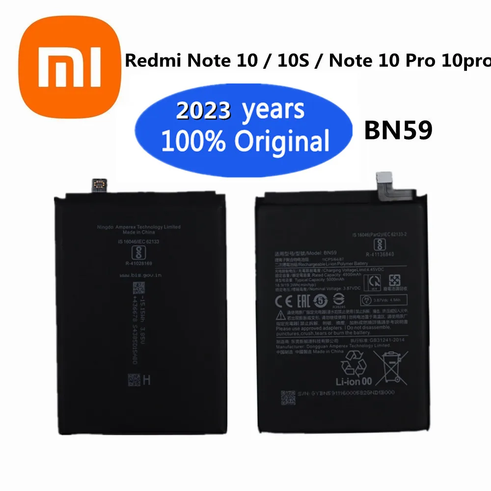 Bater-a-Original-BN59-para-Xiaomi-Redmi-Note-10-10S-Note-10-Pro ...