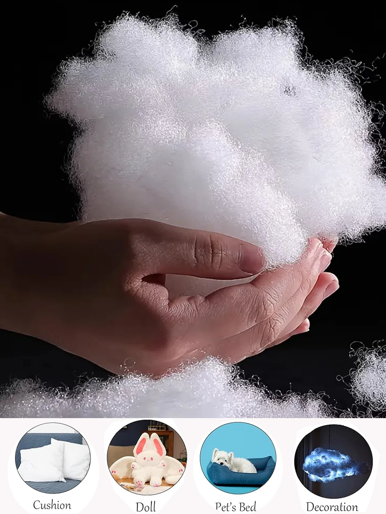 50G-100G-Pure-Color-Woven-Cotton-Stuffing-Vacuum-Compressed-PP-Cotton ...