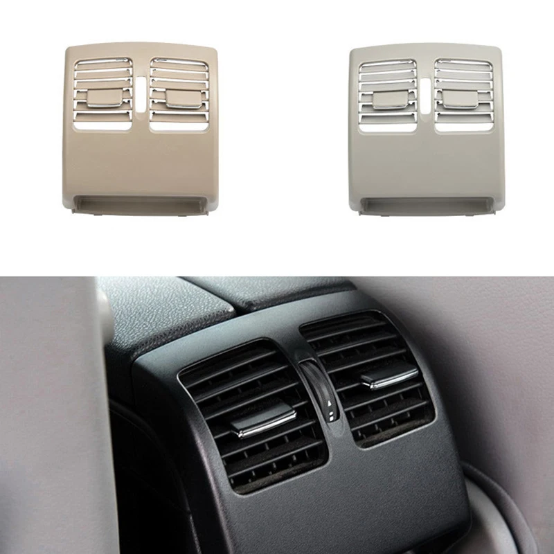 1pcs Car Rear Seat Air Conditioner Outlet Vent Grille Panel For ...