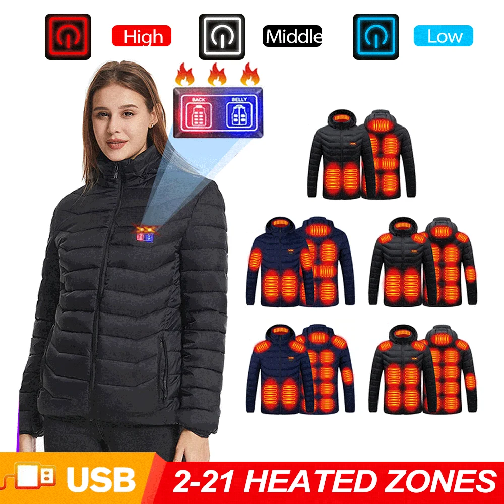 Self-Heated-Jacket-Men-Women-Cold-Proof-Winter-Jacket-Skiing-USB-Heated ...
