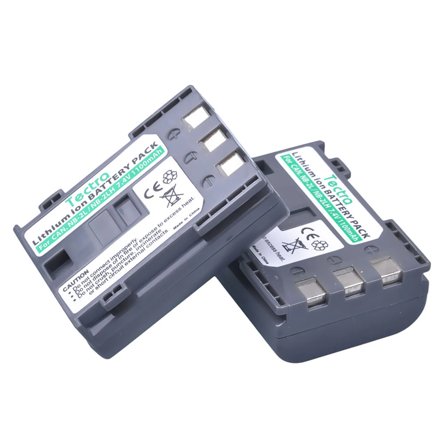 NB-2L NB-2LH 7.4V/1100mAh Li-ion Camera Battery for Canon DC301,DC310 ...