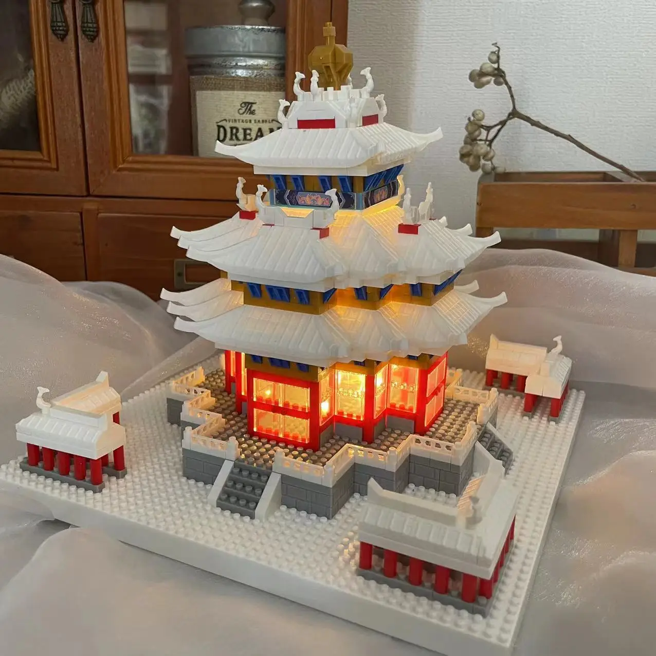 Chinese-Architecture-Building-Blocks-Imperial-Palace-Snowy-View-Corner ...